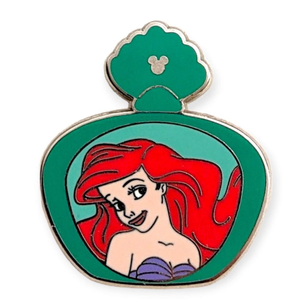 Little Mermaid Disney Pin: Ariel Perfume Bottle - Gem
